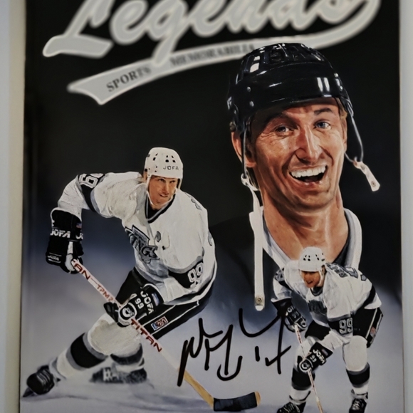 Other | Legends Sports Poster With Autograph | Poshmark
